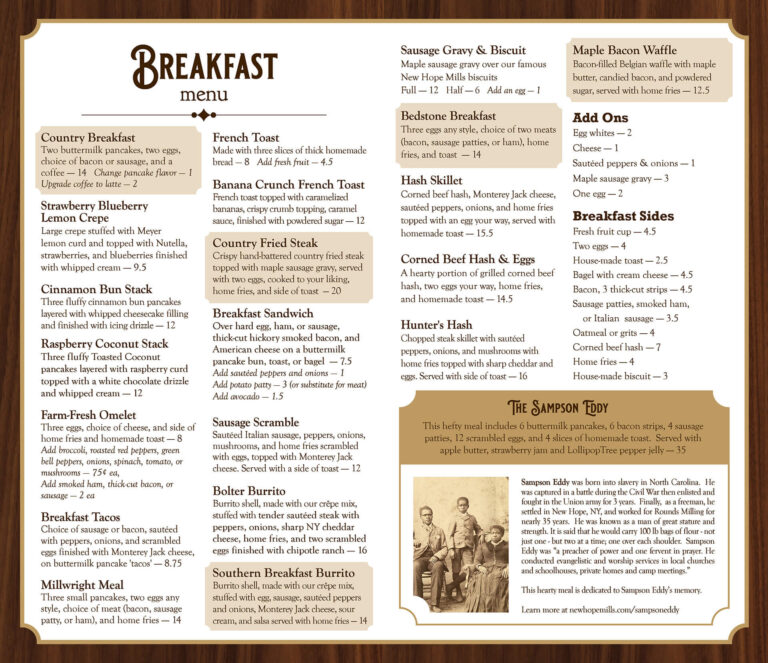 Café – New Hope Mills